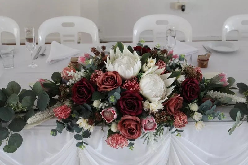 Native Bridal Table Arrangement | Blooming Gorgeous Flowers and Gifts